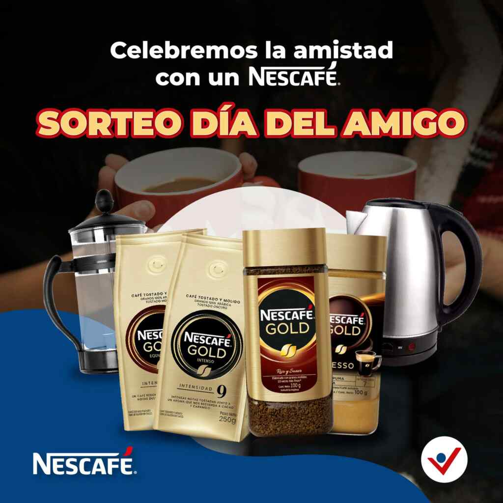 Sorteo Día del Amigo Vital: Ganá pava eléctrica + kit Nescafé Gold y ...